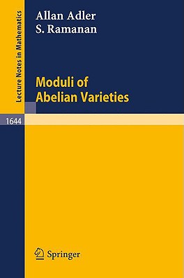 Nwf.com: Moduli of Abelian Varieties: Allan Adler: كتب