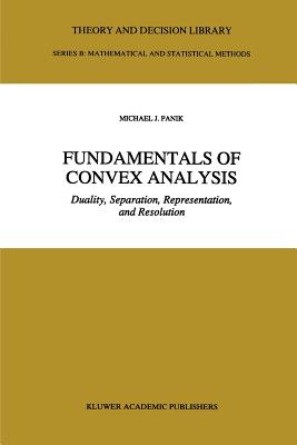 Nwf.com: Fundamentals of Convex Analysis : Dualit: M. J. Panik: كتب
