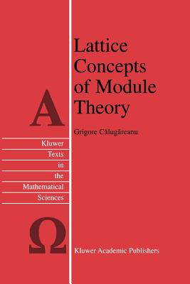 Nwf.com: Lattice Concepts of Module Theory: Grigore Calugar: كتب