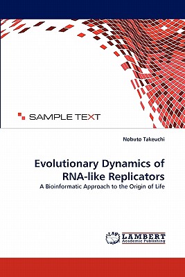 Nwf.com: Evolutionary Dynamics of RNA-like Replic: Nobuto Takeuchi: كتب