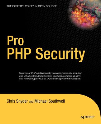 Nwf.com: Pro PHP Security: Chris Snyder: كتب