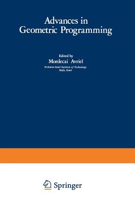 Nwf.com: Advances in Geometric Programming: Mordecai Avriel: كتب