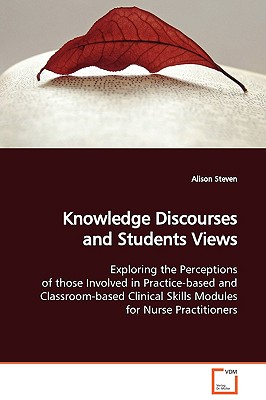 Nwf.com: Knowledge Discourses and Students Views: Alison Steven: كتب