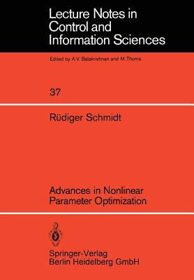 Nwf.com: Advances in Nonlinear Parameter Optimiza: R Schmidt: كتب