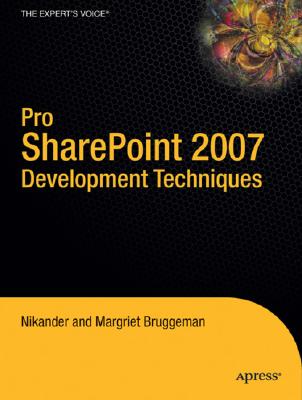 Nwf.com: Pro Sharepoint 2007 Development Techniqu: Margriet Brugge: كتب