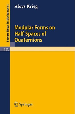 Nwf.com: Modular Forms on Half-Spaces of Quaterni: Aloys Krieg: كتب