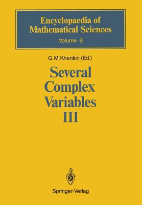Nwf.com: Several Complex Variables III: G. M. Khenkin: كتب