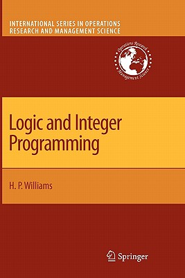 Nwf.com: Logic and Integer Programming: H Paul Williams: كتب