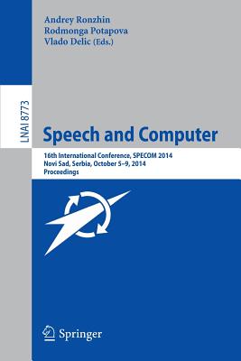 Nwf.com: Speech and Computer: 16th International : كتب