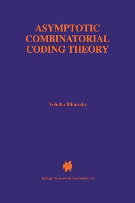 Nwf.com: Asymptotic Combinatorial Coding Theory: Volodia Blinovs: كتب