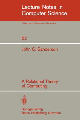 Nwf.com: A Relational Theory of Computing: John G Sanders: كتب