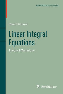 Nwf.com: Linear Integral Equations : Theory & Tec: Ram P Kanwal: كتب