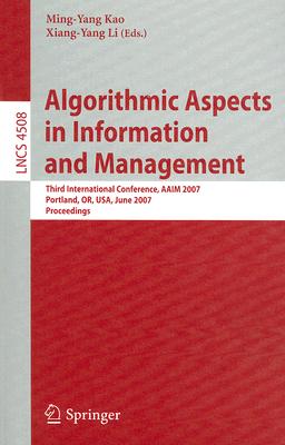 Nwf.com: Algorithmic Aspects in Information and M: كتب