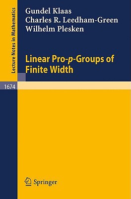 Nwf.com: Linear Pro-P-Groups of Finite Width: G Klaas: كتب