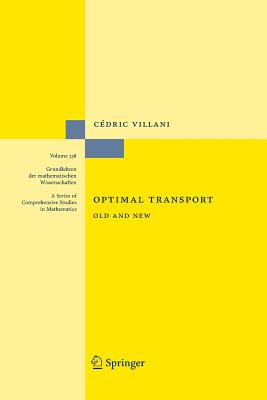 Nwf.com: Optimal Transport : Old and New: Cédric Villani: كتب