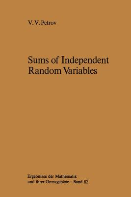 Nwf.com: Sums of Independent Random Variables: كتب