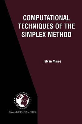Nwf.com: Computational Techniques of the Simplex : Istvلn| Maros: كتب