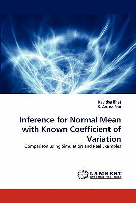 Nwf.com: Inference for Normal Mean with Known Coe: Kavitha Bhat: كتب