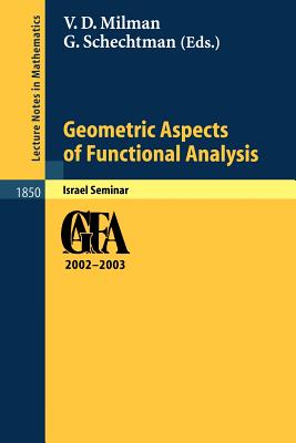 Nwf.com: Geometric Aspects of Functional Analysis: كتب