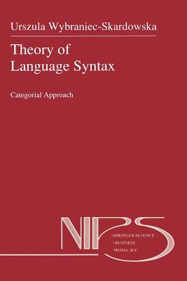 Nwf.com: Theory of Language Syntax : Categorial A: U Wybraniec-Ska: كتب