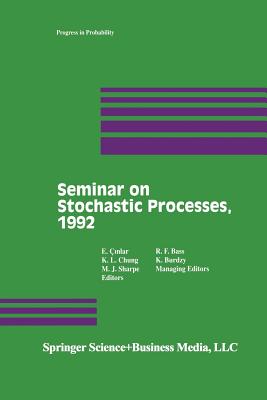 Nwf.com: Seminar on Stochastic Processes, 1992: Cinlar : كتب