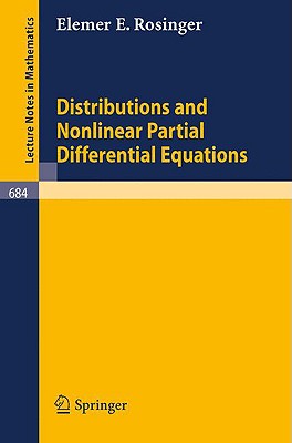 Nwf.com: Distributions and Nonlinear Partial Diff: Elemer Elad Ros: كتب