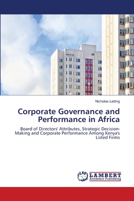 Nwf.com: Corporate Governance and Performance in : Nicholas Lettin: كتب