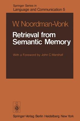 Nwf.com: Retrieval from Semantic Memory: W Noordman-Vonk: كتب