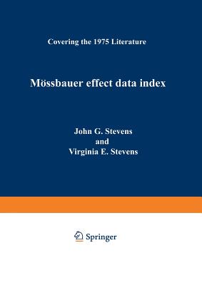 Nwf.com: Mِssbauer Effect Data Index : Covering t: John Gehret Ste: كتب